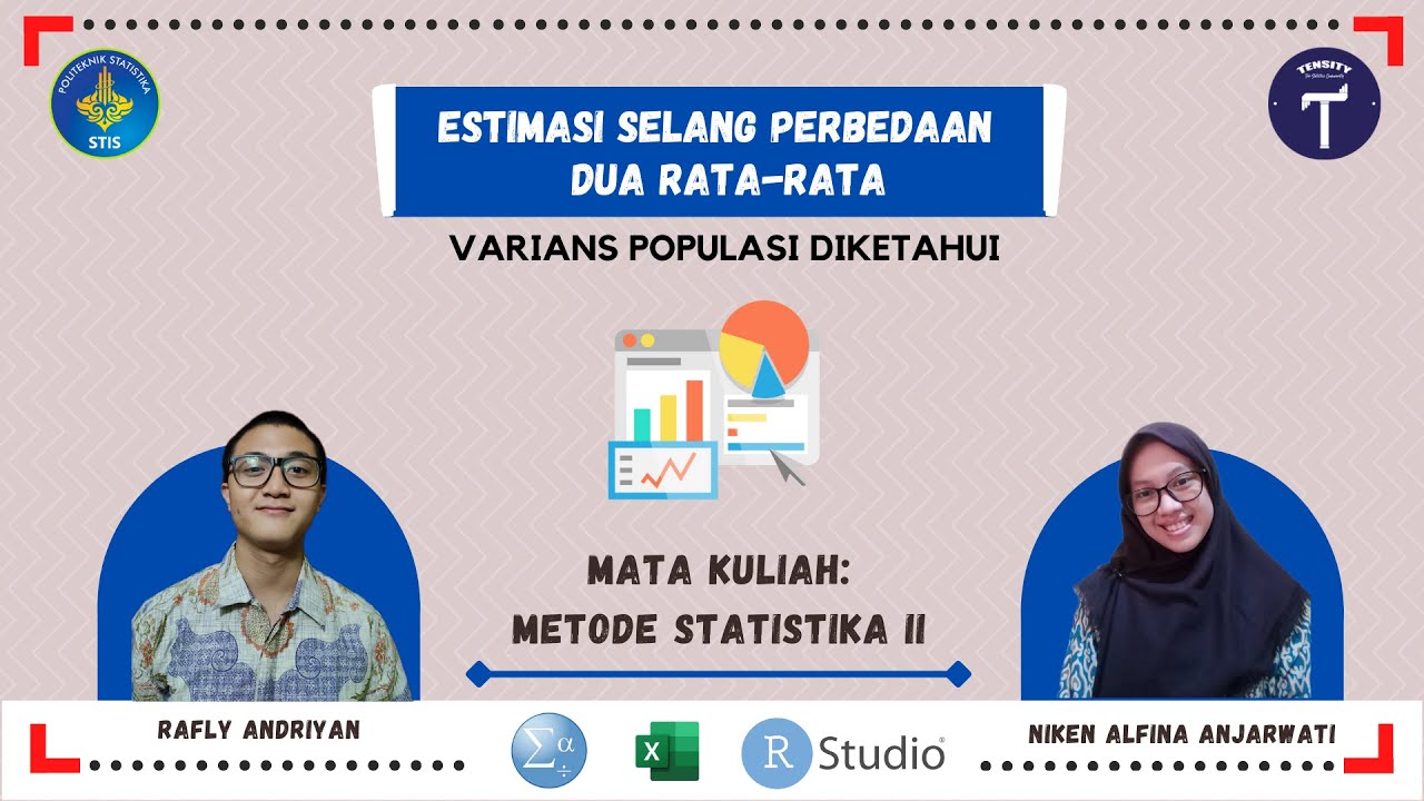 Estimasi selang perbedaan dua rata-rata (varians populasi diketahui ...