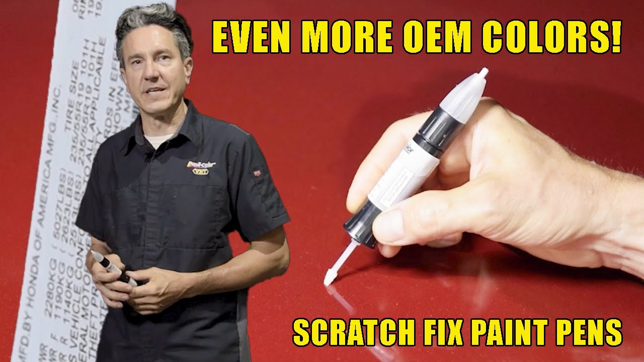Small Paint Chip Correction and Touch Up with Scratch Fix [GARAGE BOSS ...