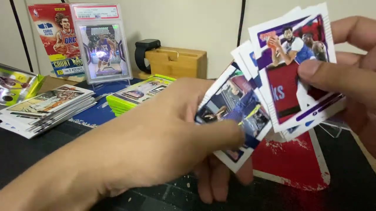 Donruss Blaster Exclusive 2021-22 NBA Cards - YouTube