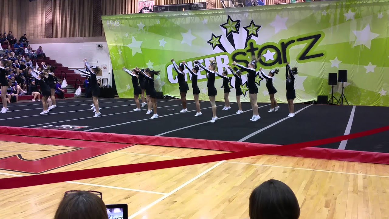 BRYC Cheer Ignite - Level 1 Junior Rec at Classic Cheerstarz 2/20/2016 ...