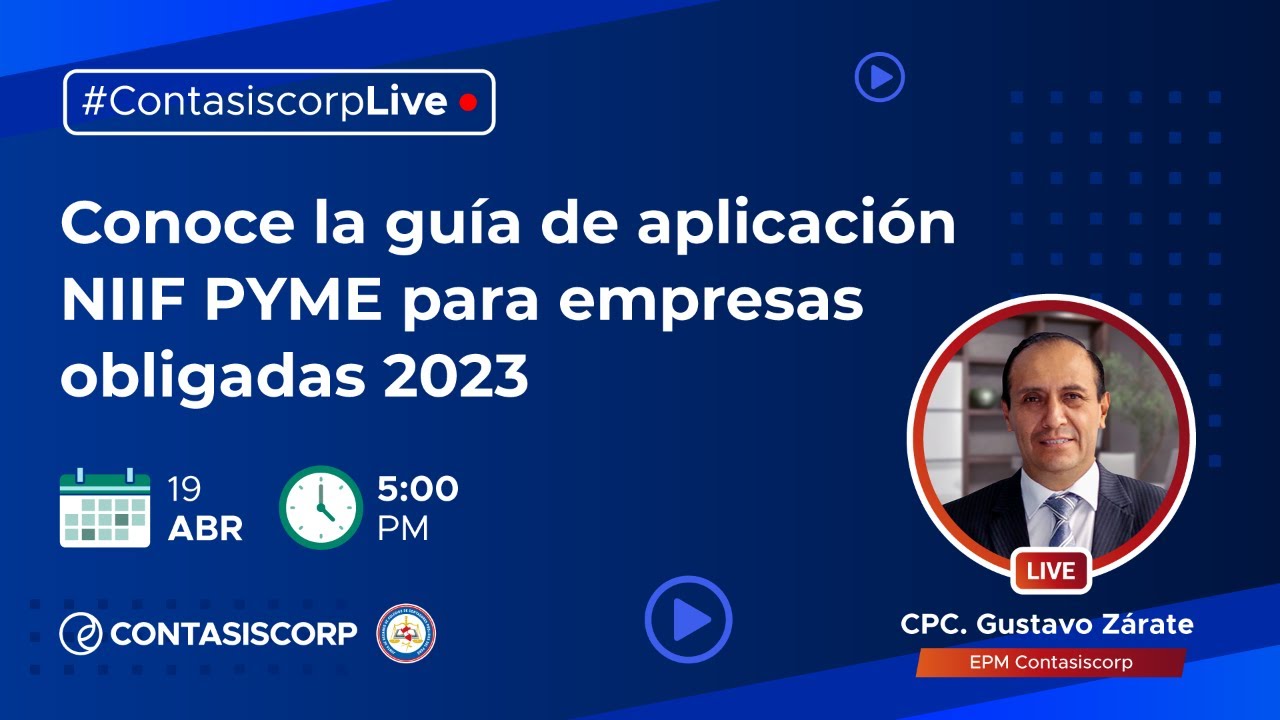 Conoce la guía de aplicación NIIF PYME para empresas obligadas 2023 🔴 ...