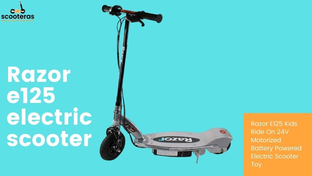 Razor e125 electric scooter | Scooteras - YouTube