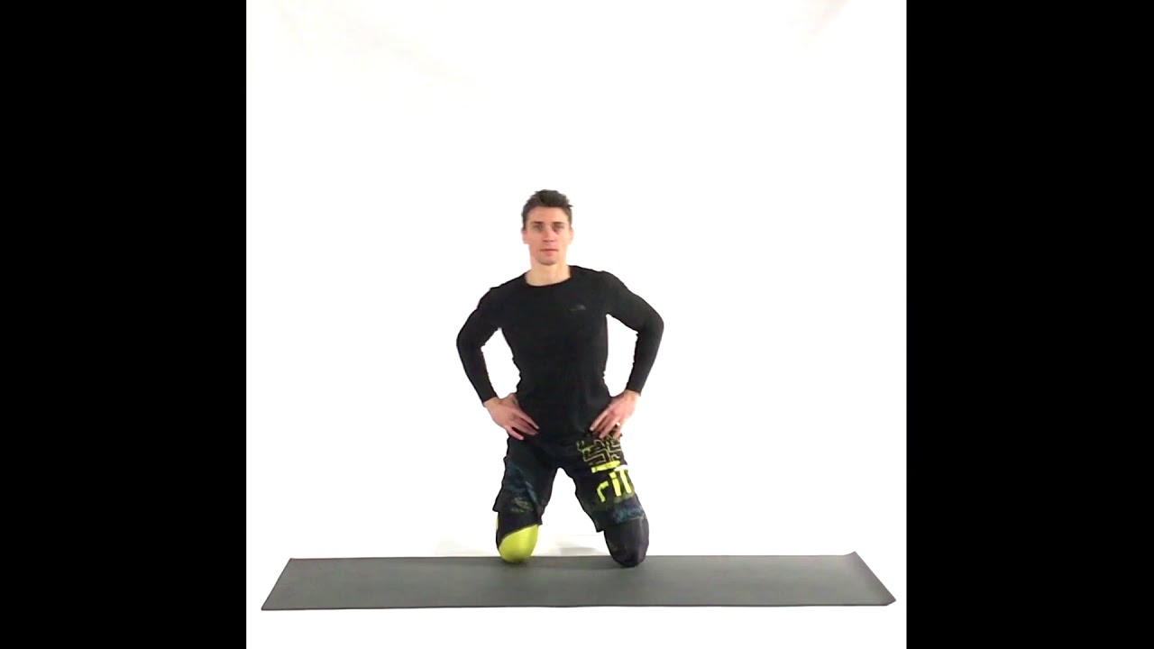 Knee drop squat - YouTube
