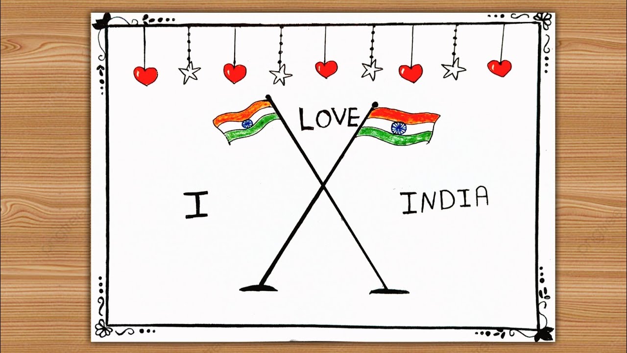Republic Day Chart Drawing || 26 January Drawing || Republic Day Chart ...