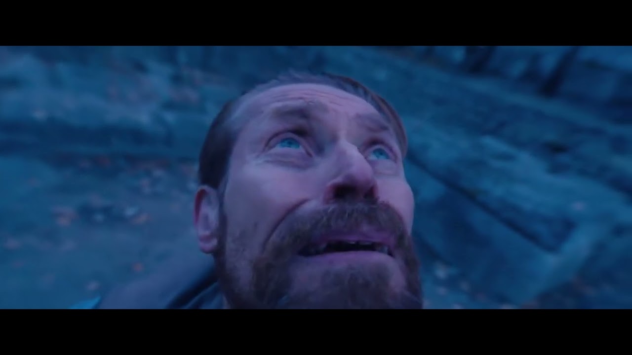 Willem Dafoe Looking Up At Eternity's Gate 2018 - YouTube