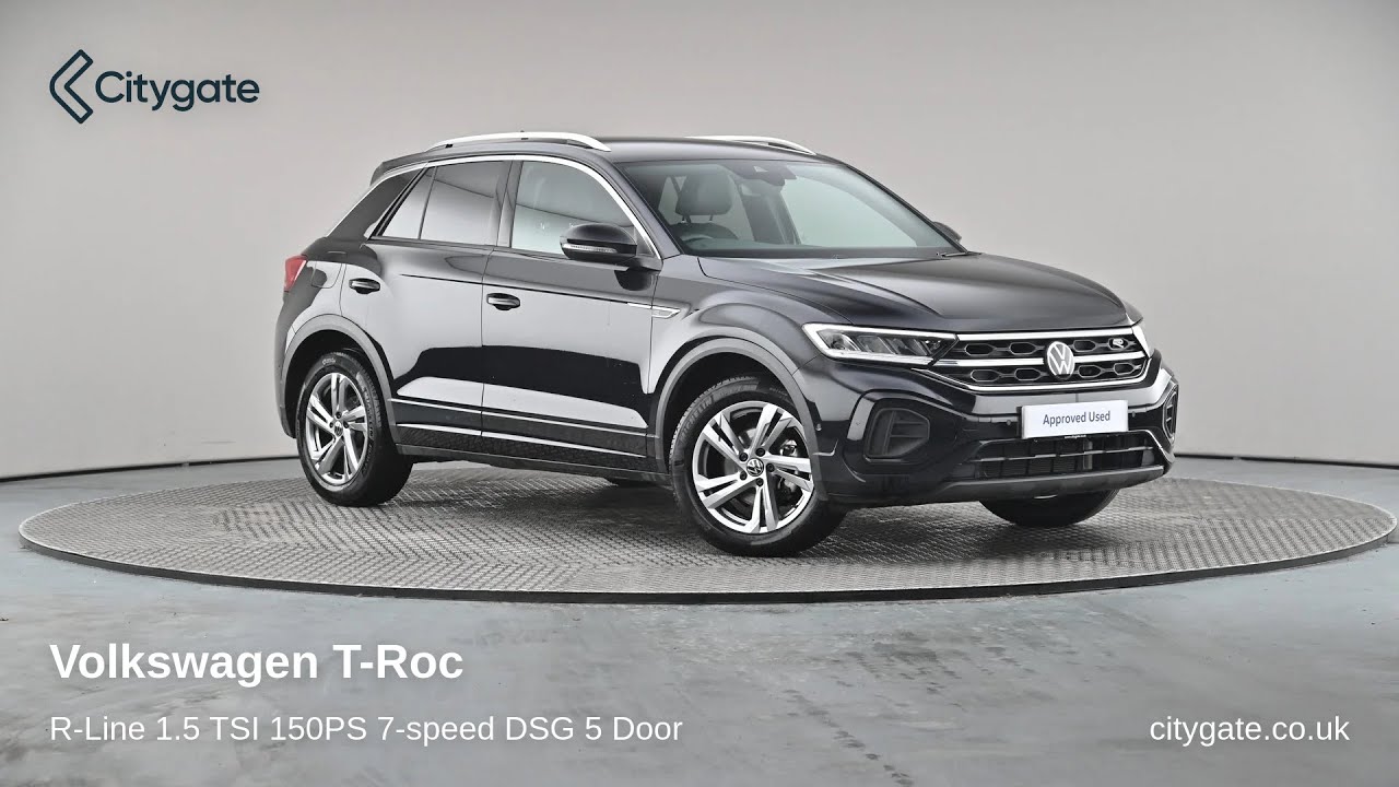Volkswagen T-Roc - R-Line 1.5 TSI 150PS 7-speed DSG 5 Door - Citygate ...