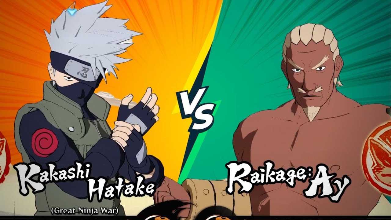 ᴴᴰ Kakashi Hatake: 6th Hokage vs Raikage : 4th Raikage (Com vs Com ...