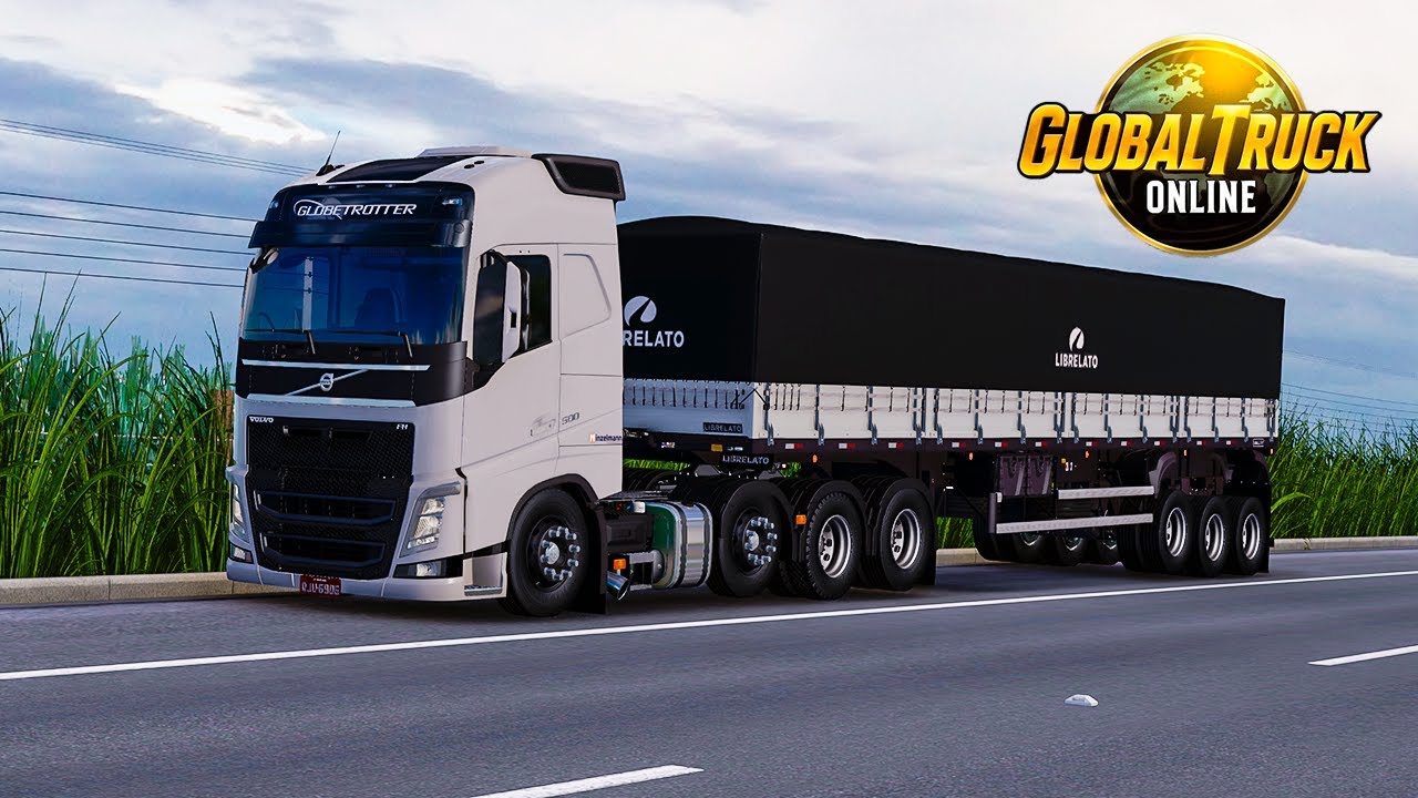 GLOBAL TRUCK ONLINE - GAMEPLAY MOSTRANDO ENGATE DA CARRETA! - YouTube