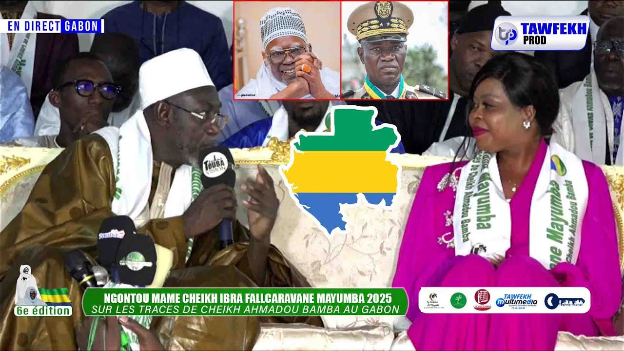 CONFÉRENCE LIBREVILLE CARAVANE MAYUMBA 2025 JAAR JAARI SERIGNE TOUBA AU ...