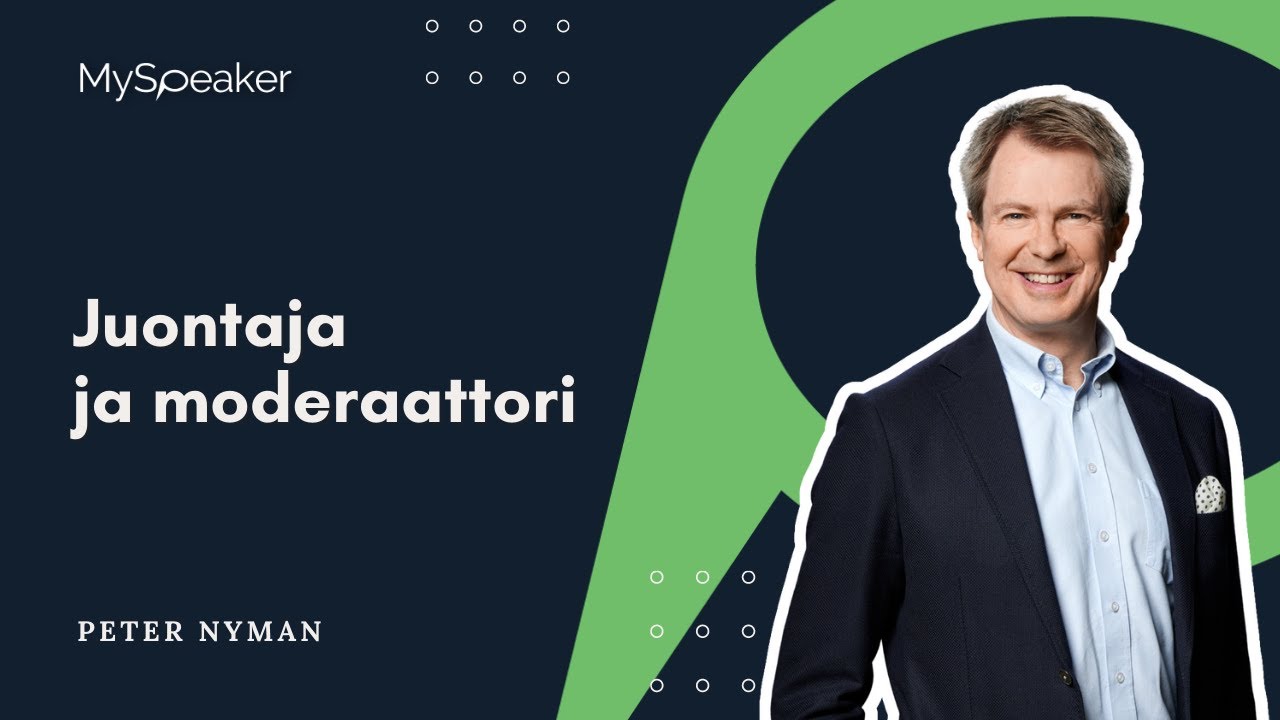 Peter Nyman - Juontaja ja moderaattori - YouTube