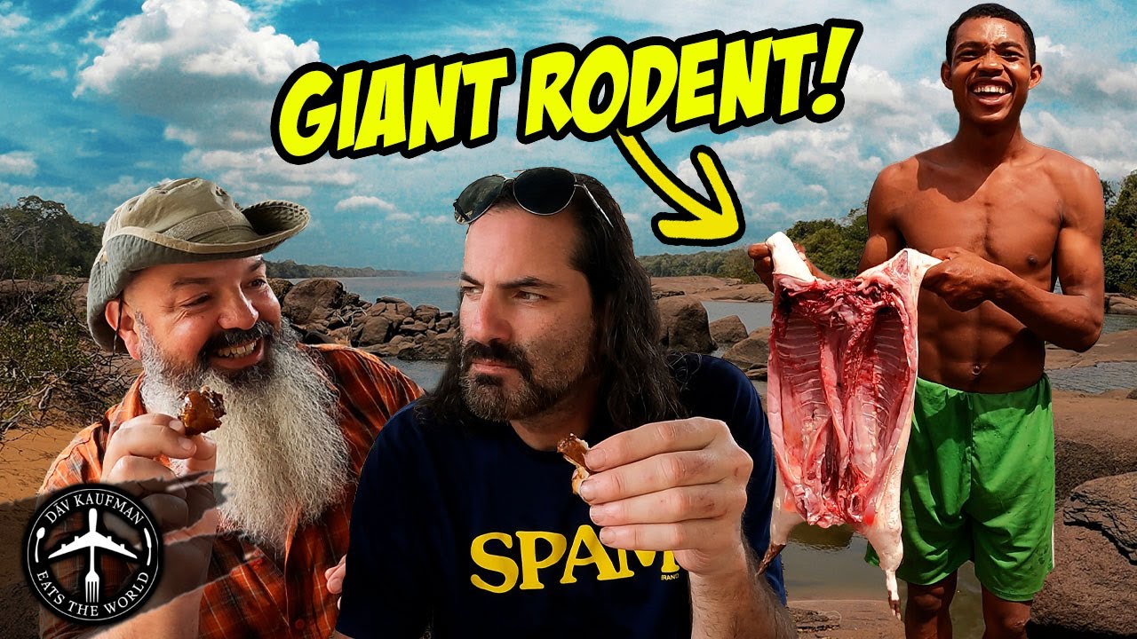 HUNTING FOR OUR DINNER IN THE AMAZON! Paca in Suriname! - YouTube