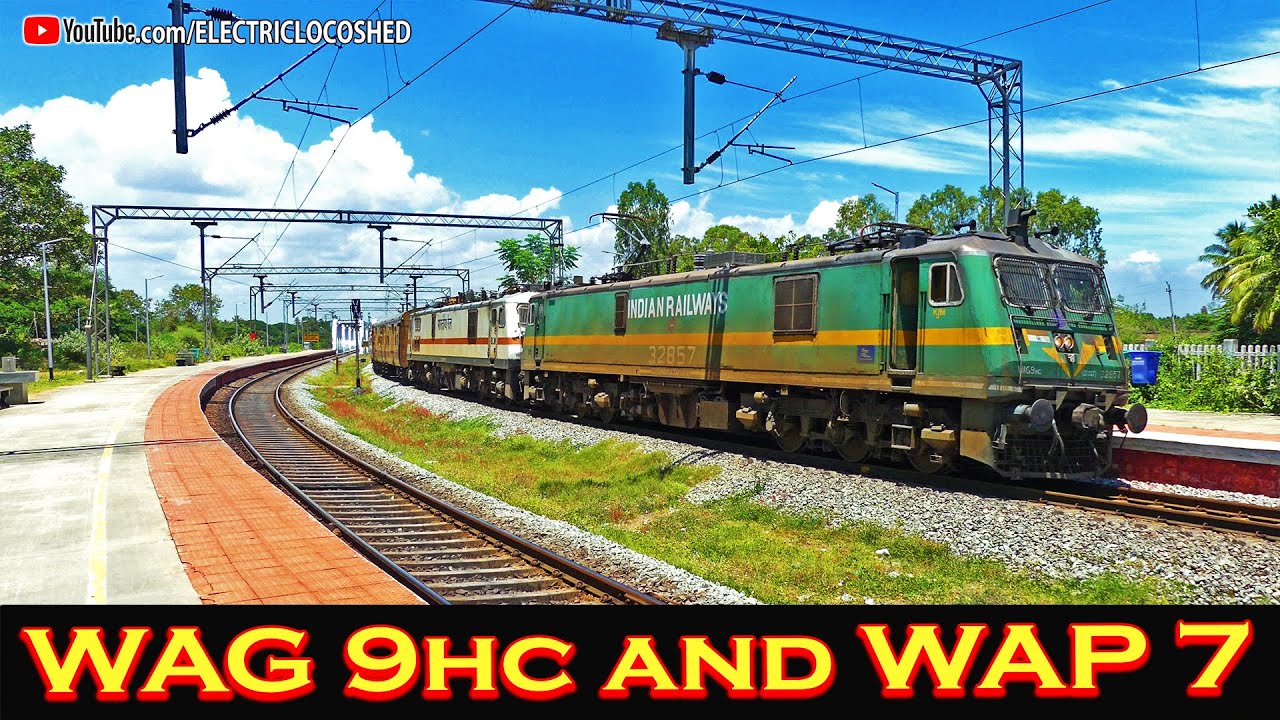 BIRDS of the SAME FEATHER ! WAG 9HC and Dead WAP 7 | WODEYAR Superfast ...
