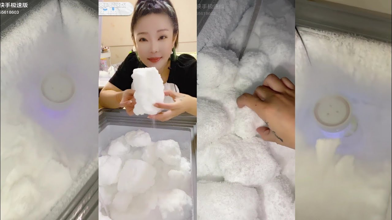 [BitesOnly] || REFRIGERATOR FULL OF FROST 🤤🤤💞💞 Extreme Squeaky Ice ...