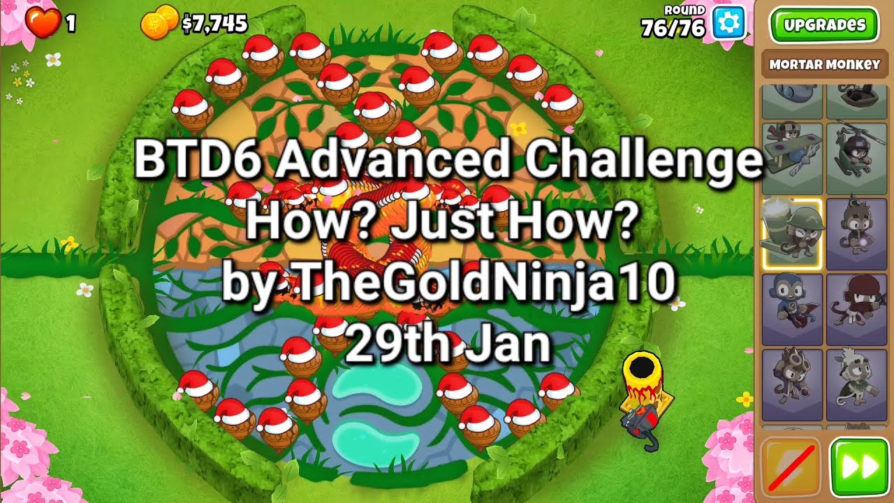 BTD6 Advanced Challenge (How? Just How?) - YouTube