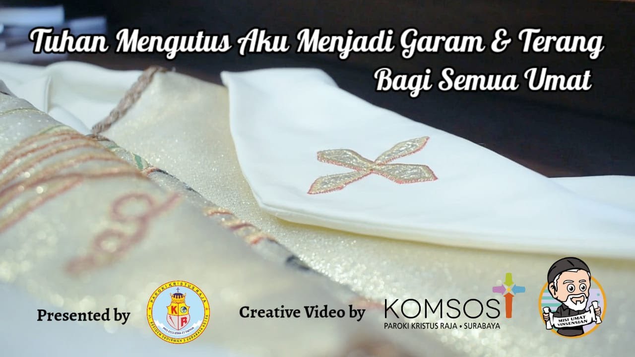 Misa Perdana Romo Angga, CM & Romo Aman, CM di Gereja Kristus Raja ...