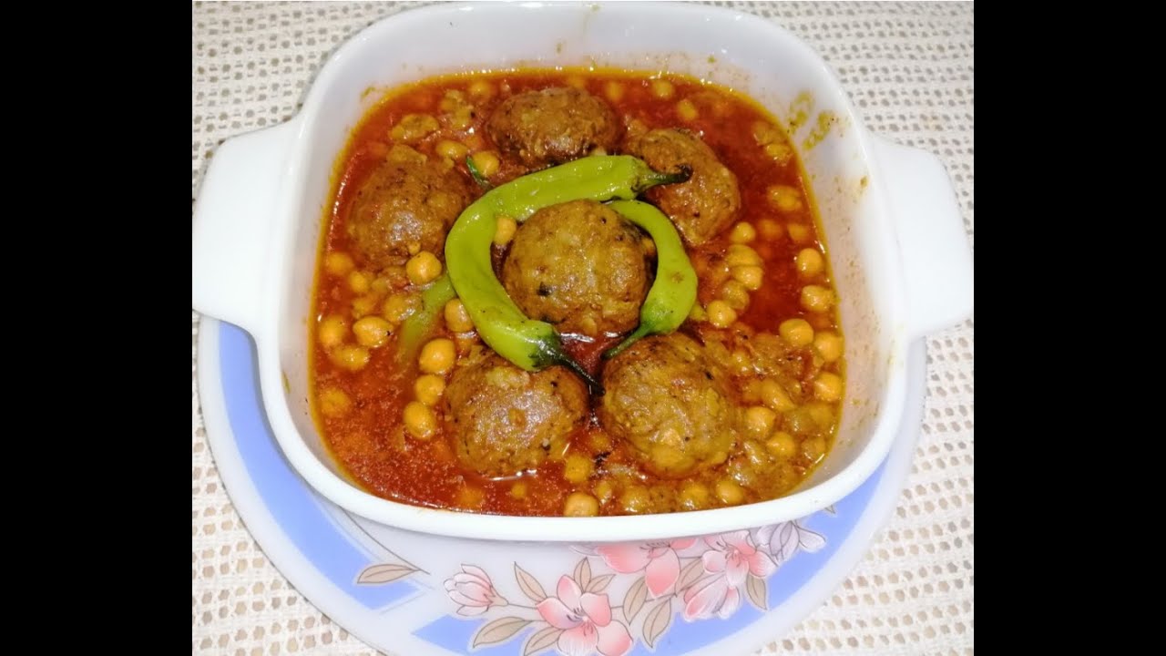 Lahori Chana Kofta Recipe | Lahori Style Kofta Chana Recipe | Kofta ...