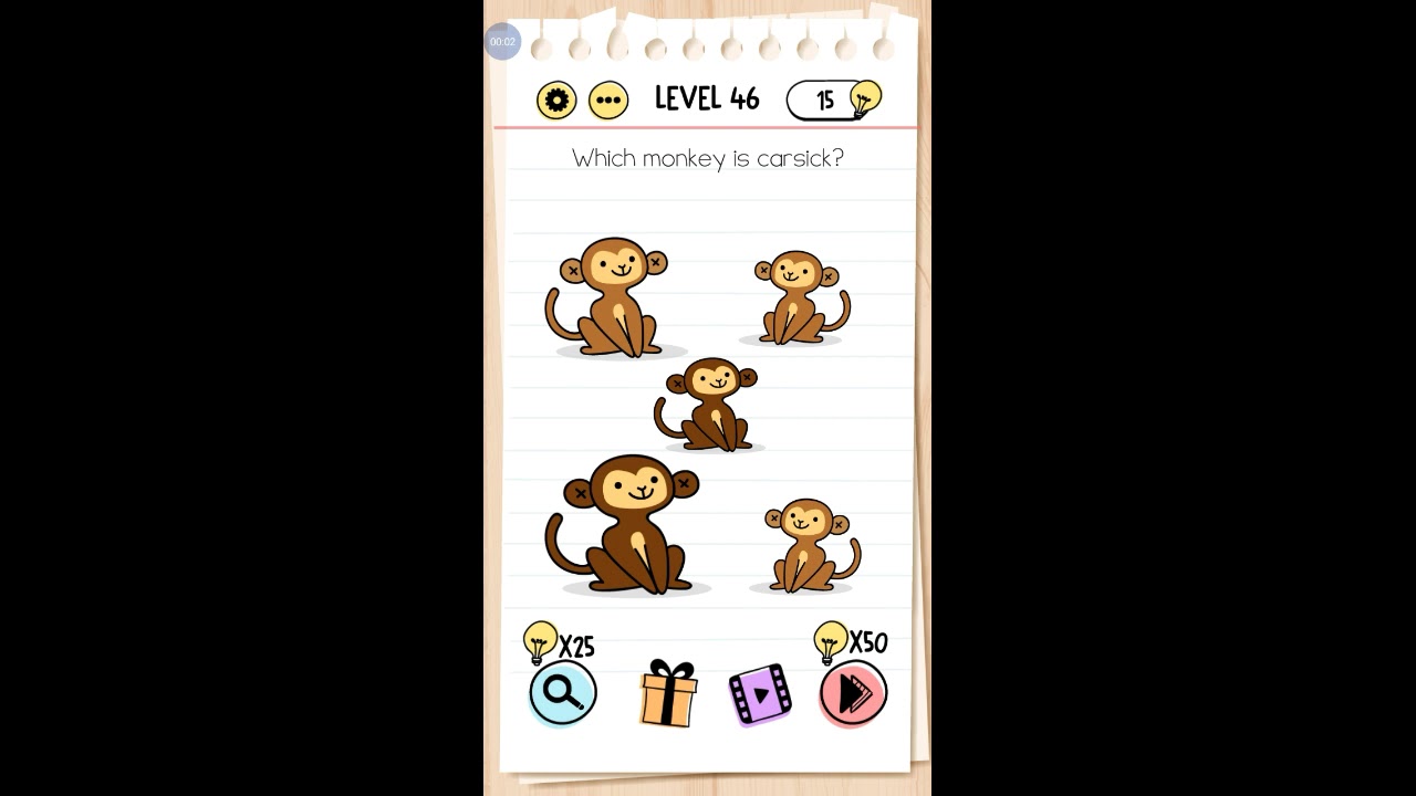 Brain Test level 46 - 50 - YouTube