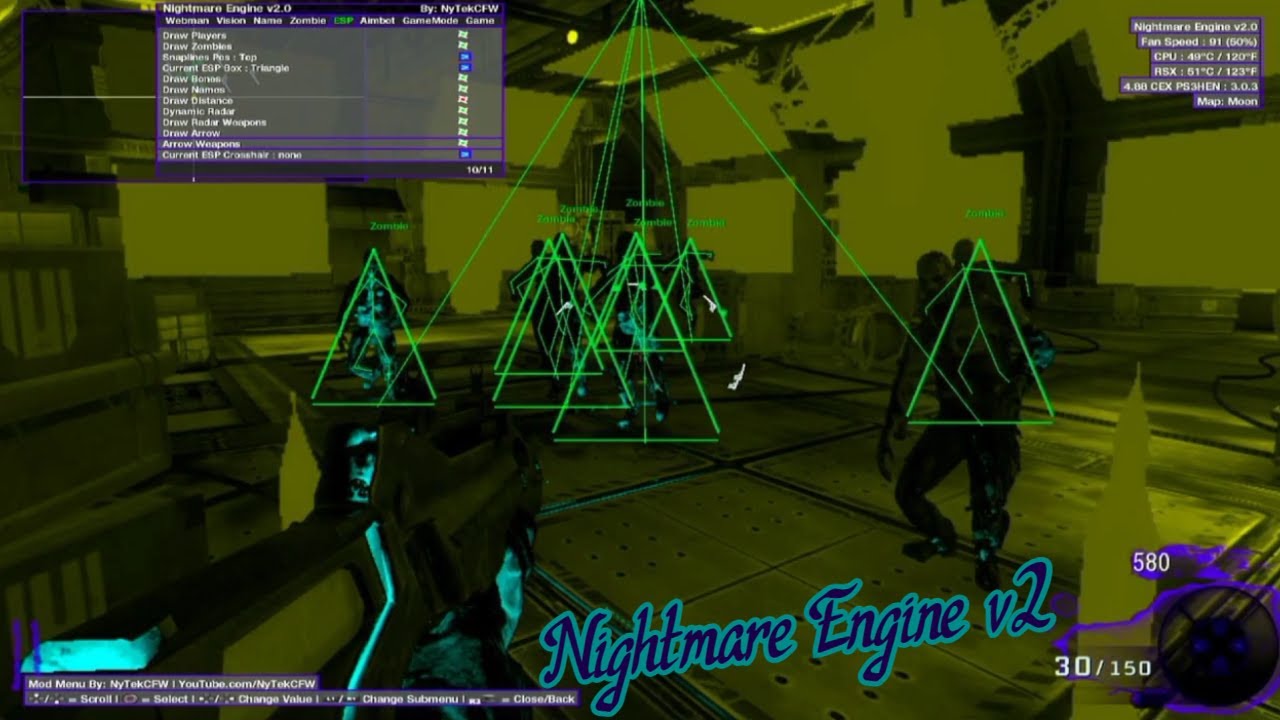 COD BO1 PS3 Nightmare Engine v2 | Offline Use Only - YouTube