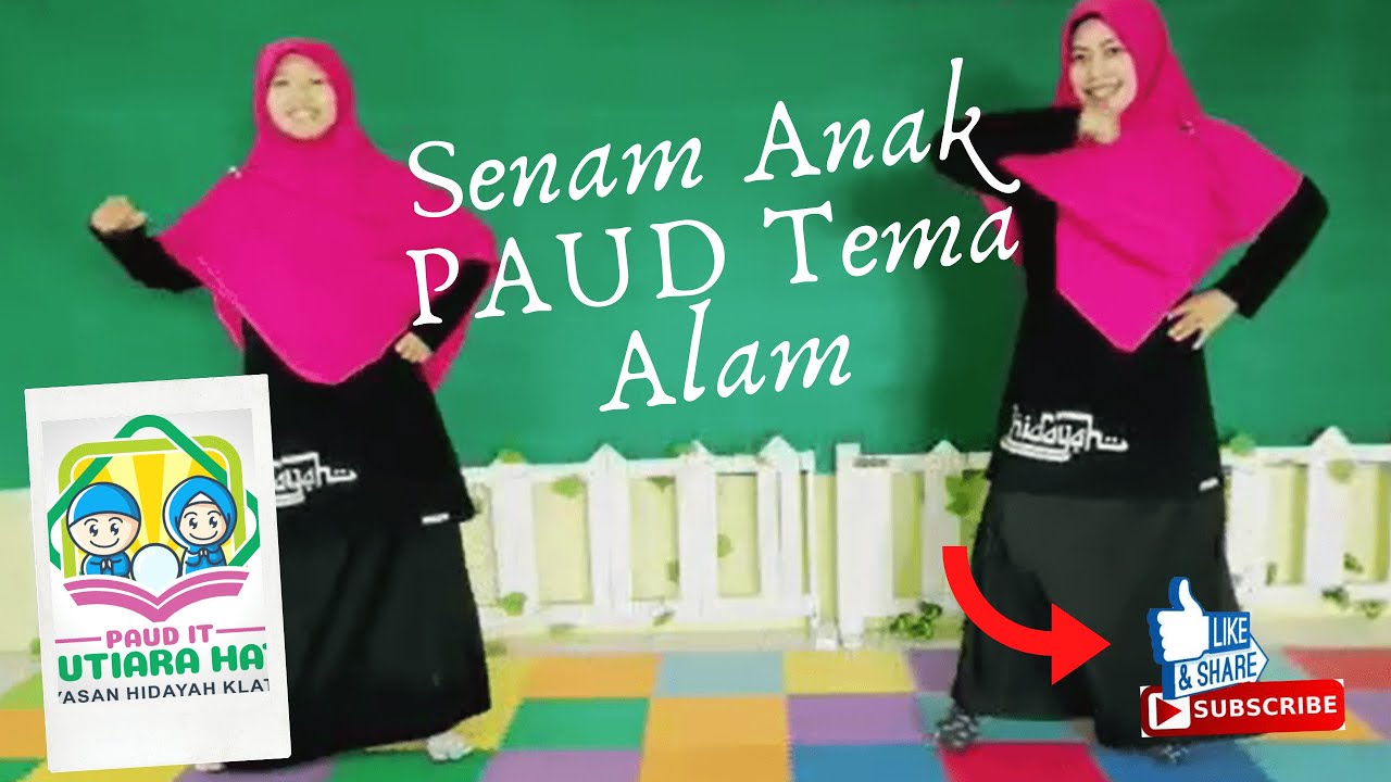 SENAM SEHAT GEMBIRA DENGAN SENAM ANAK PAUD BERSAMA PAUD MUTIARA HATI ...