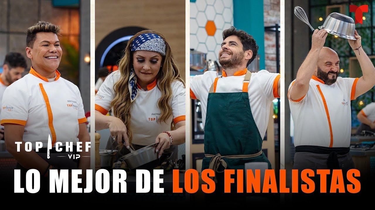 Los mejores momentos de los 4 Finalistas de Top Chef VIP 3 | Telemundo Entretenimiento - YouTube