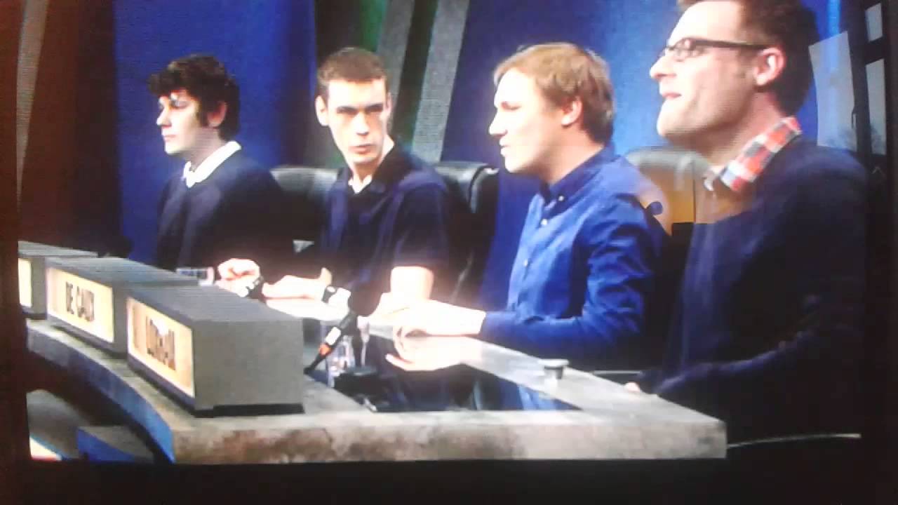 University Challenge - maths + music = tricky! - YouTube