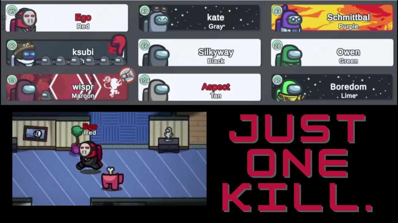 Ranked Among Us - 1 Kill Wins The Game (With Aspect) - YouTube