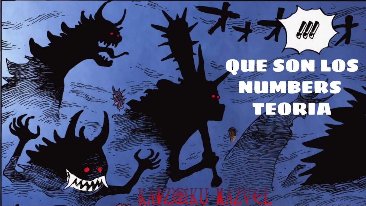 Que son [LOS NUMBERS] One Piece? Y la Jerarquia De La Tripulacion de ...