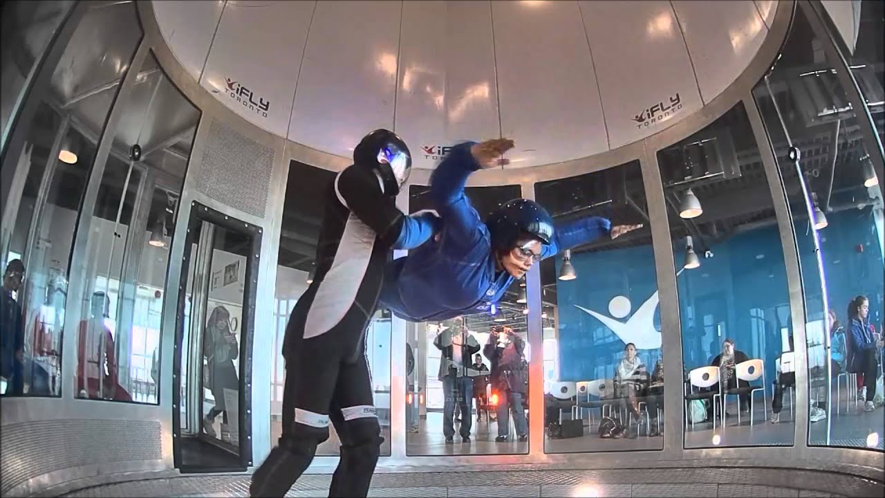Flying - Indoor Skydiving at iFly Toronto - YouTube