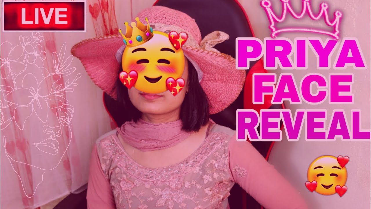 PRIYA GAMING FACE REVEAL | bgmi live | custom rooms | PRIYA GAMING ...