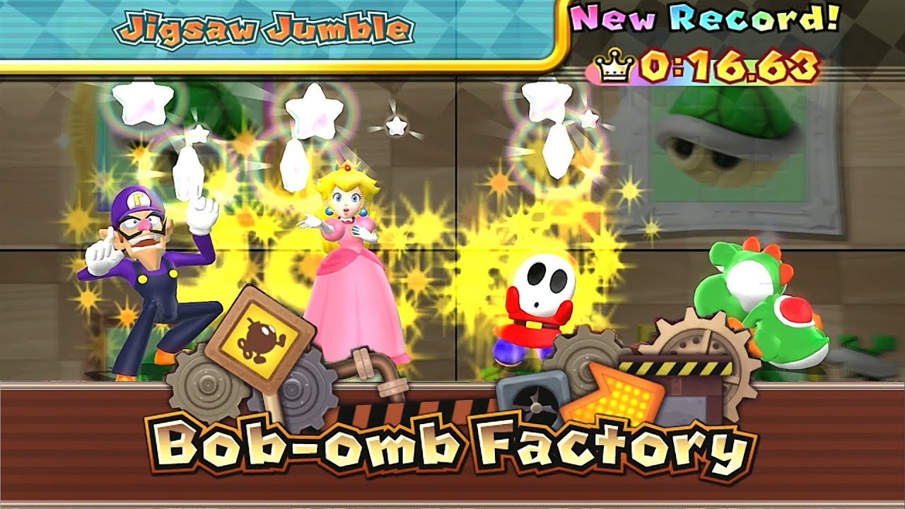 Mario Party 9 Bob omb Factory 4 Players #2 - YouTube