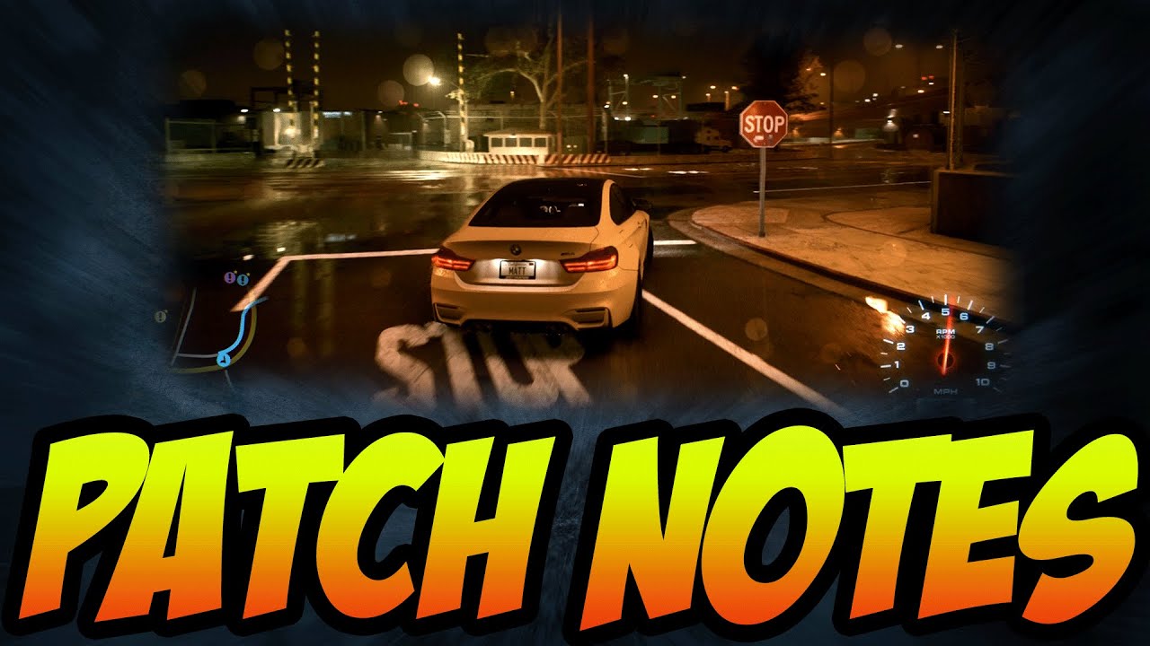 Need For Speed 2015 November Patch Update - HARDER AI, REP LEVEL 60 ...