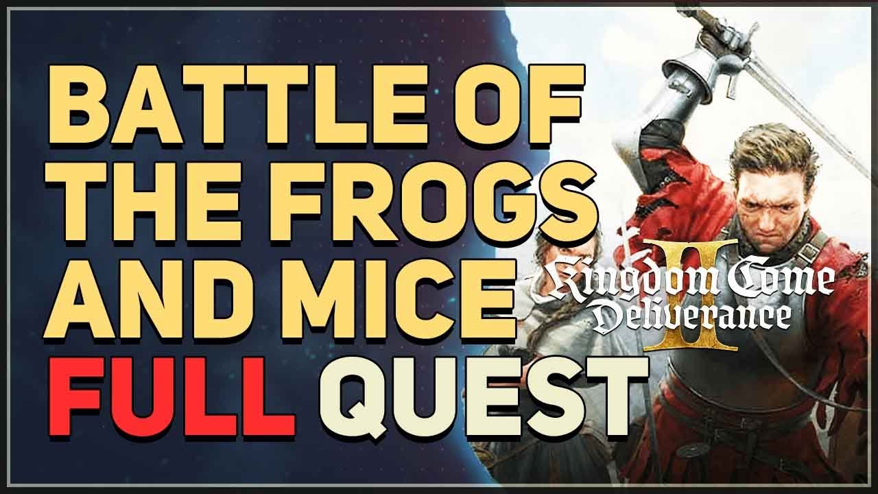 Battle of the Frogs and Mice Kingdom Come Deliverance 2 - YouTube
