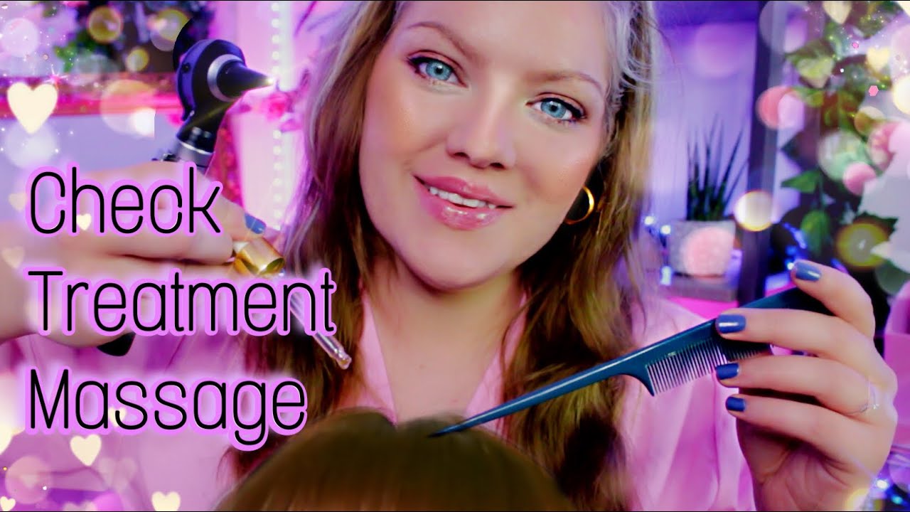 Video - ASMR Dreamy Scalp Check, Treatment, Massage, Head SPA, Humming ...