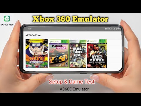 A360E Beginner Guide & Game Test Android | Xbox 360 Emulator - YouTube