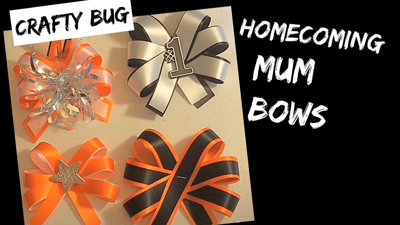Homecoming mum bow tutorial; simple and easy acetate bows; DIY BOWS ...