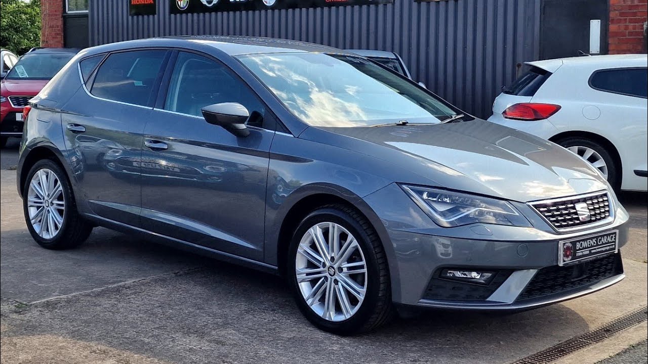 2018 (18) Seat Leon Excellence 2.0 TDi 5Dr in Monsoon Grey. 54k Miles ...