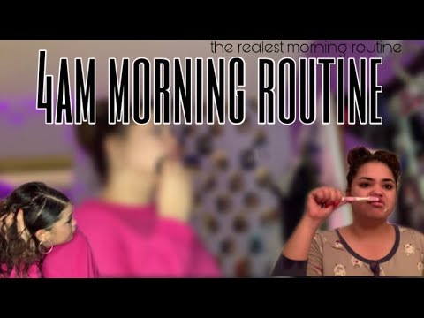 MY 4AM MORNING ROUTINE - YouTube