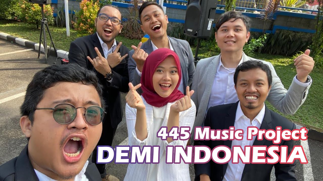 445 Music Project - Demi Indonesia - YouTube