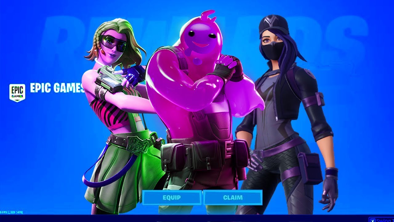 ALL FREE OVERTIME SKINS REVEALED! Fortnite How To Get Overtime ...