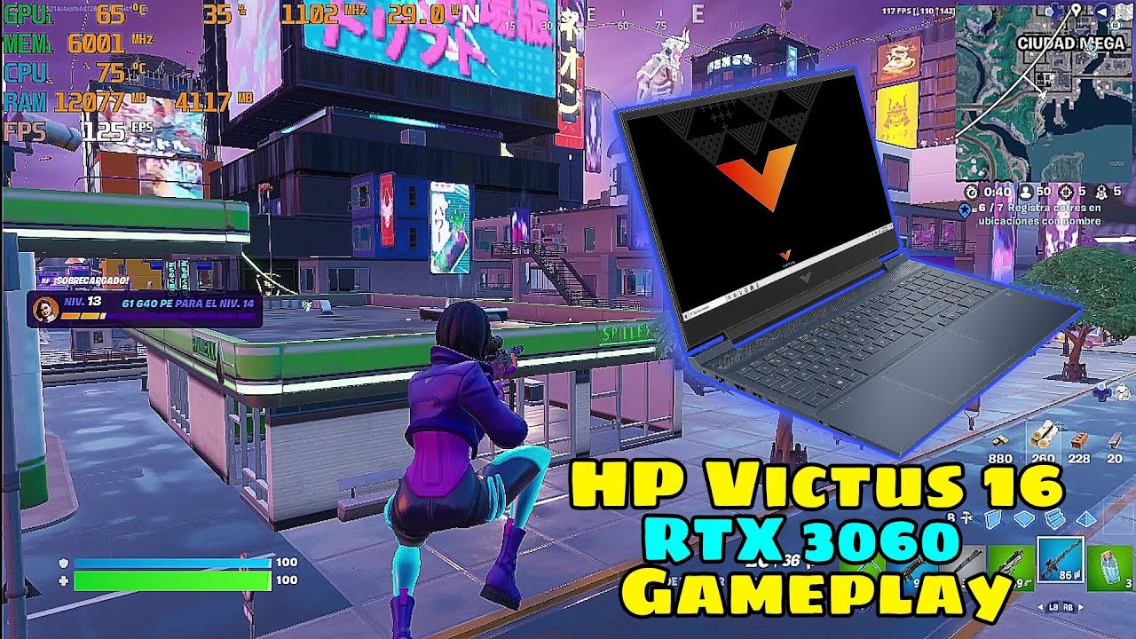 RTX 3060 | HP VICTUS 16 | Gameplay - Season 2 Chapter 4 * +200 FPS ...