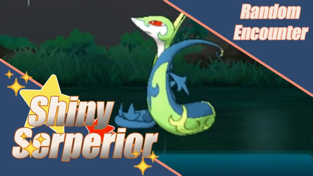Shiny Serperior Pokemon