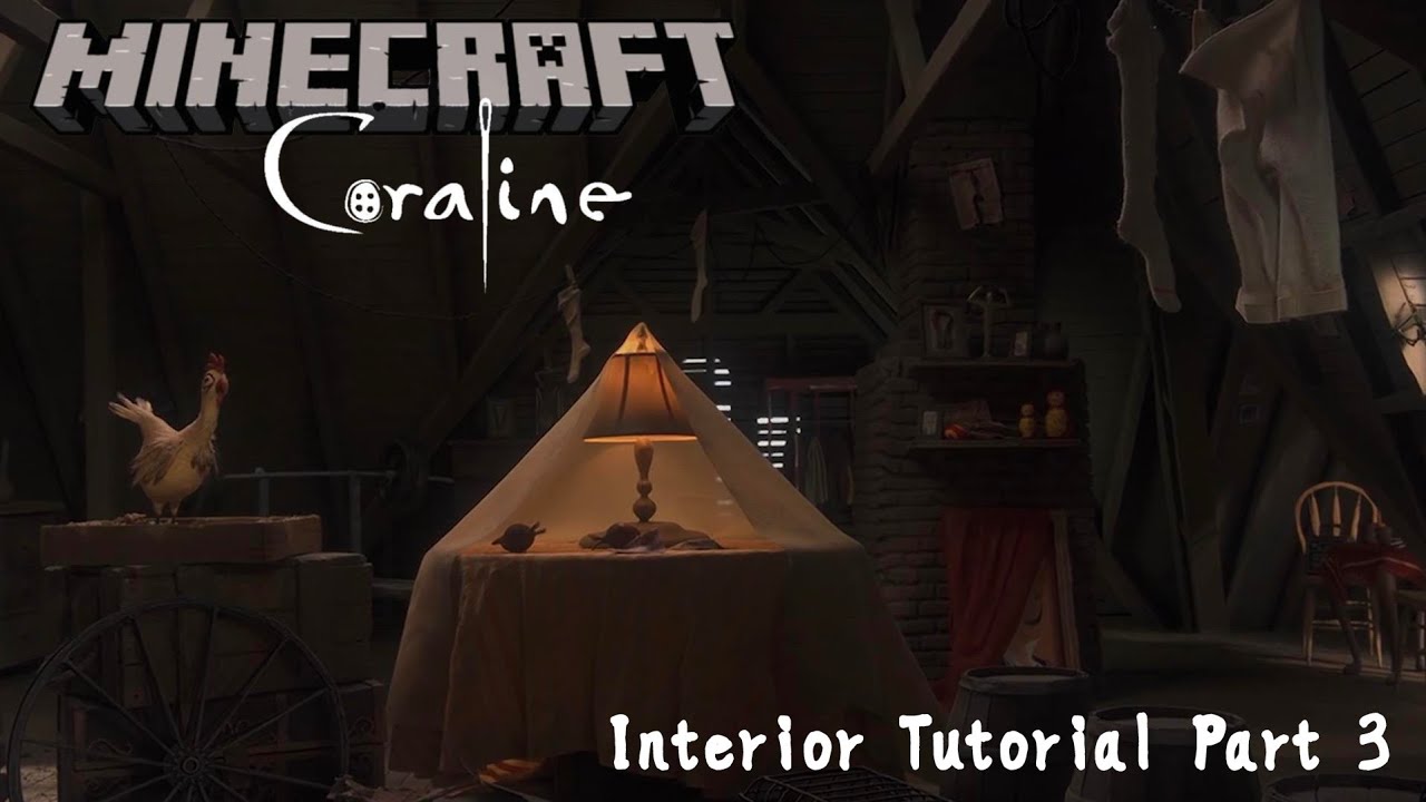 Minecraft Tutorial: How to build the interior of The Pink Palace ...