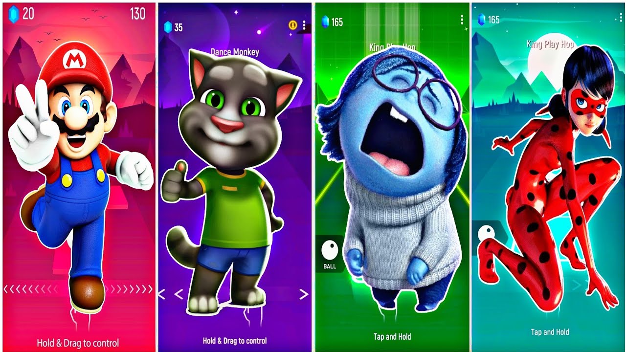 Super Mario 🆚 Talking Tom 🆚 Inside Out 2 🆚 Miraculous 🆚 Who Will Win ...