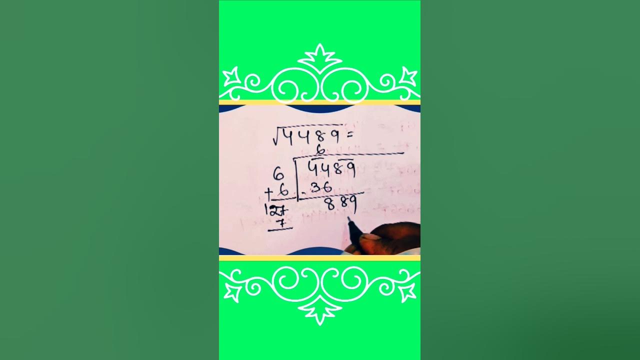 square-root-of-4489-shorts-short-youtube-shortsfeed-youtubeshorts