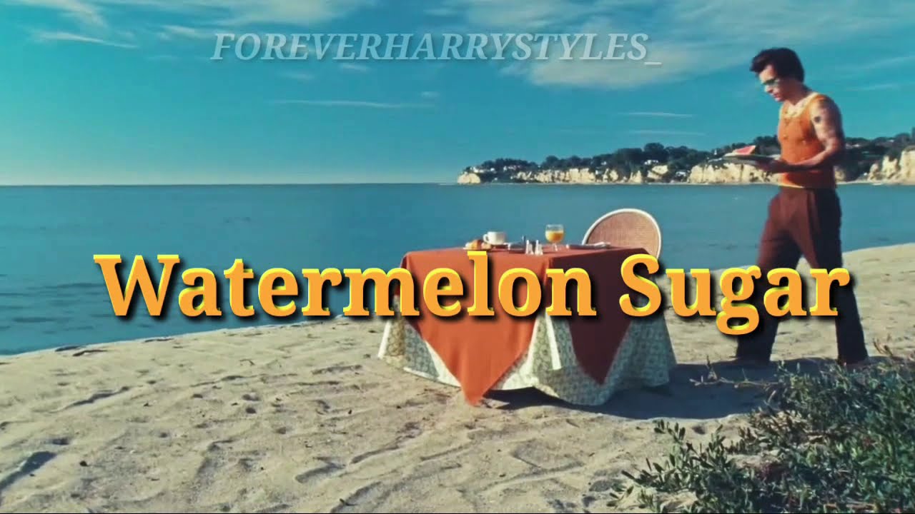 Harry styles - Watermelon sugar clip lyrics - YouTube