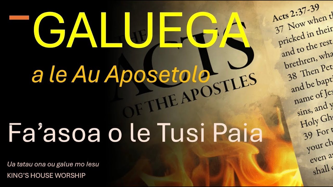 🌟 GALUEGA a le Au Aposetolo 🌟 Episode 3, Season 2 - YouTube