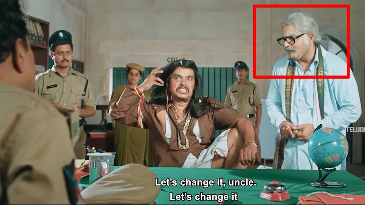 Sampoornesh Babu And Getup Seenu Ultimate Police Station Comedy Scene ...