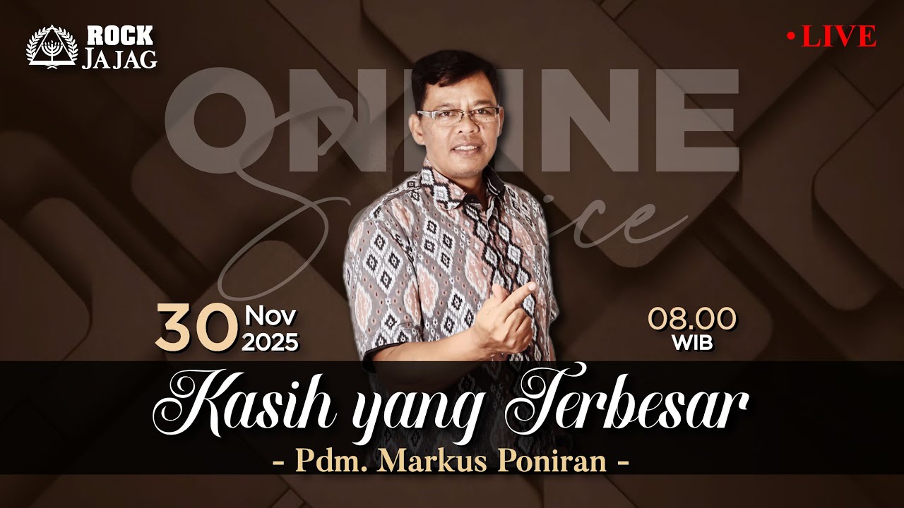 KASIH YANG TERBESAR - ROCK JAJAG LIVE - 30 November 2025 - pk 08.00 WIB ...