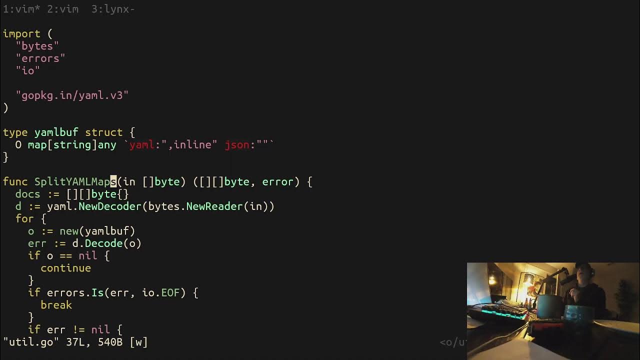 Parsing YAML docs in Go - YouTube