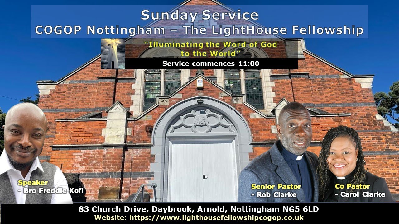 LightHouse Fellowship COGOP - Sunday Service (27th November 2022) - YouTube